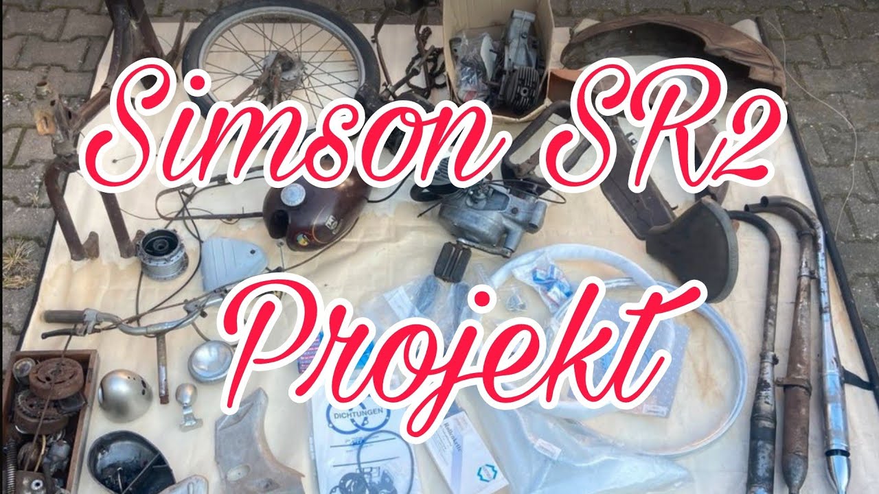 Simson SR2 Projekt / Teil 1 / Vorstellung / Restauration - YouTube