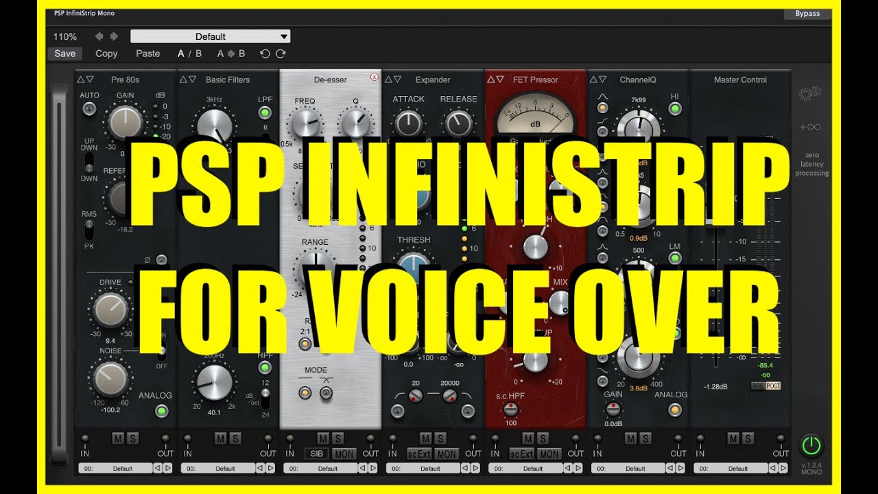 PSP Infinistrip for Voice Over - YouTube