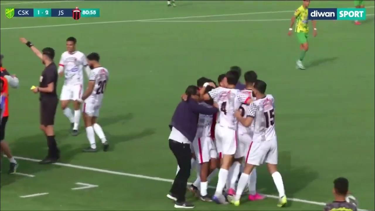 أهداف مباراة النادي الرياضي القربي و جندوبة الرياضية CSK 2-2 JS - YouTube