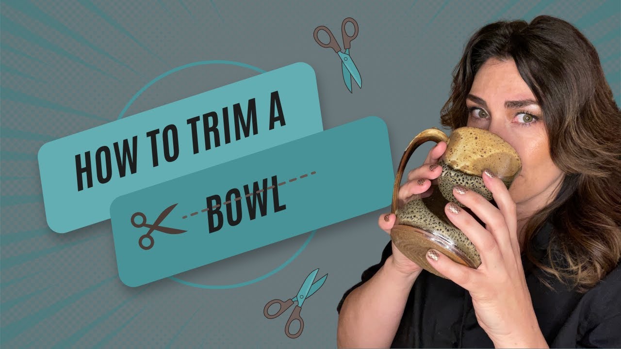 How to trim a bowl - YouTube
