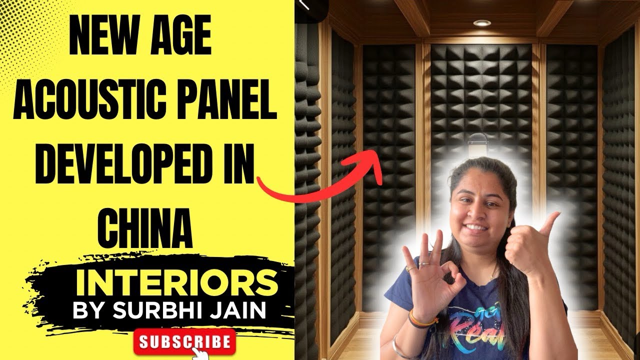 China’s New-Age Acoustic Panels 🤯 | Noise-Free Smart Interiors of the ...