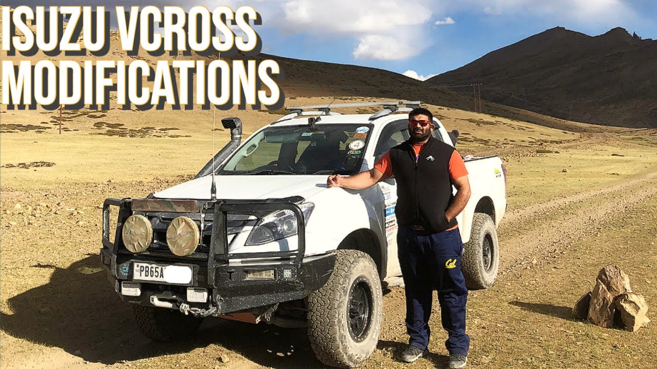 Isuzu Dmax VCross 4x4 Overland Build | Modifications & WalkAround - YouTube