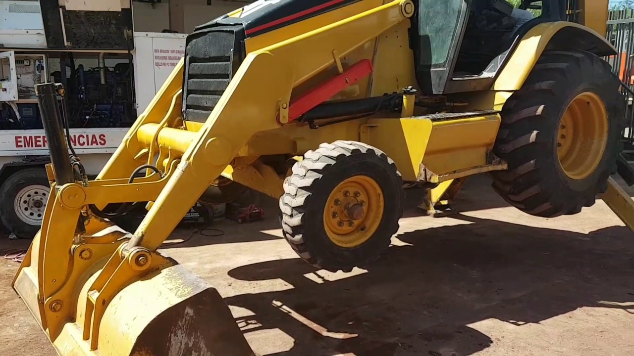 Cat 416D 2004 - YouTube