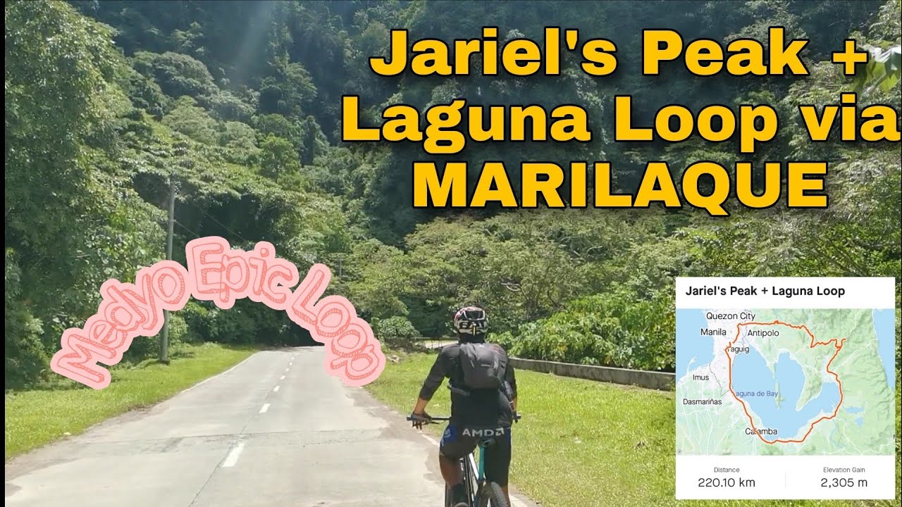 Jariel's peak | Laguna Loop | MARILAQUE | Bike Ride - YouTube