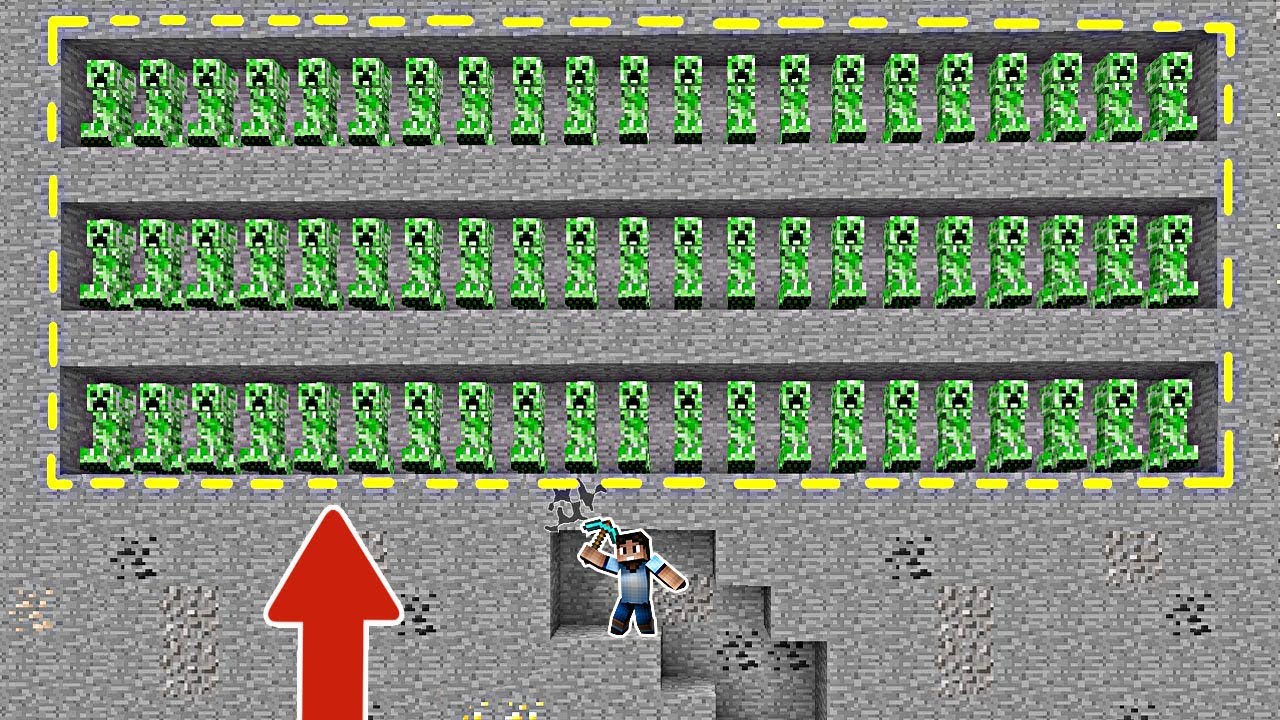EL EJERCITO DE CREEPER EN MINECRAFT | VIDEOS DE MINECRAFT - YouTube