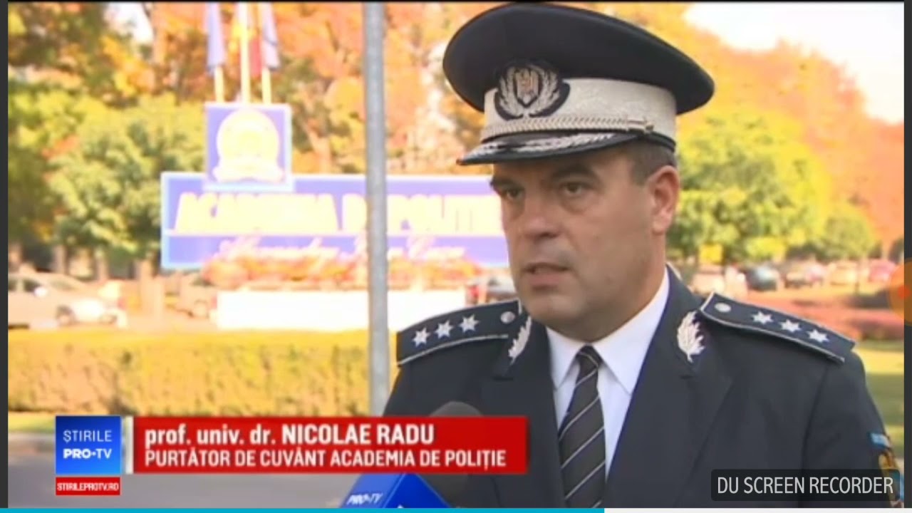 prof univ dr Nicolae Radu - Ancheta la Academia de Politie - 2017 - YouTube