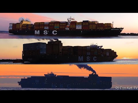 MSC SASHA leaving Klaipeda Port