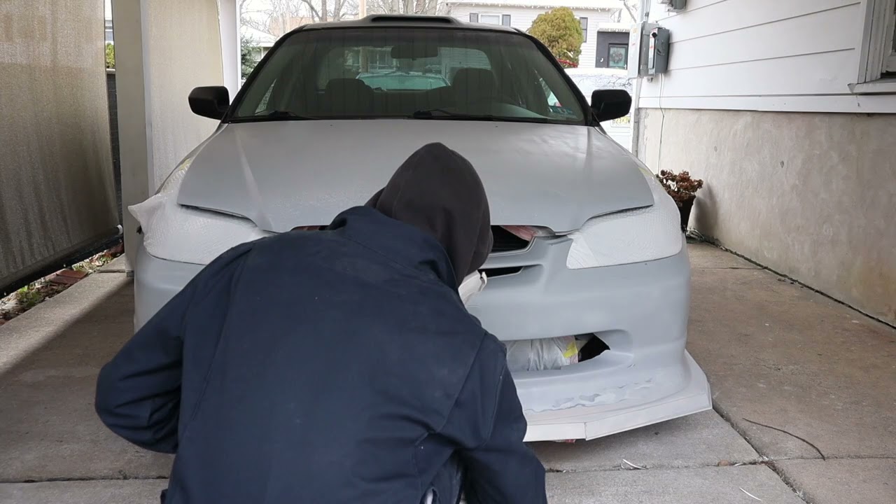 Front bumper extension - YouTube