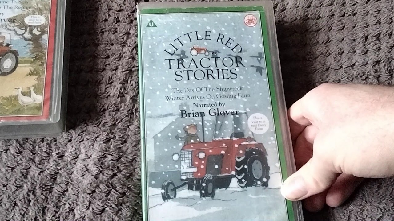 My Little Red Tractor VHS collection - YouTube