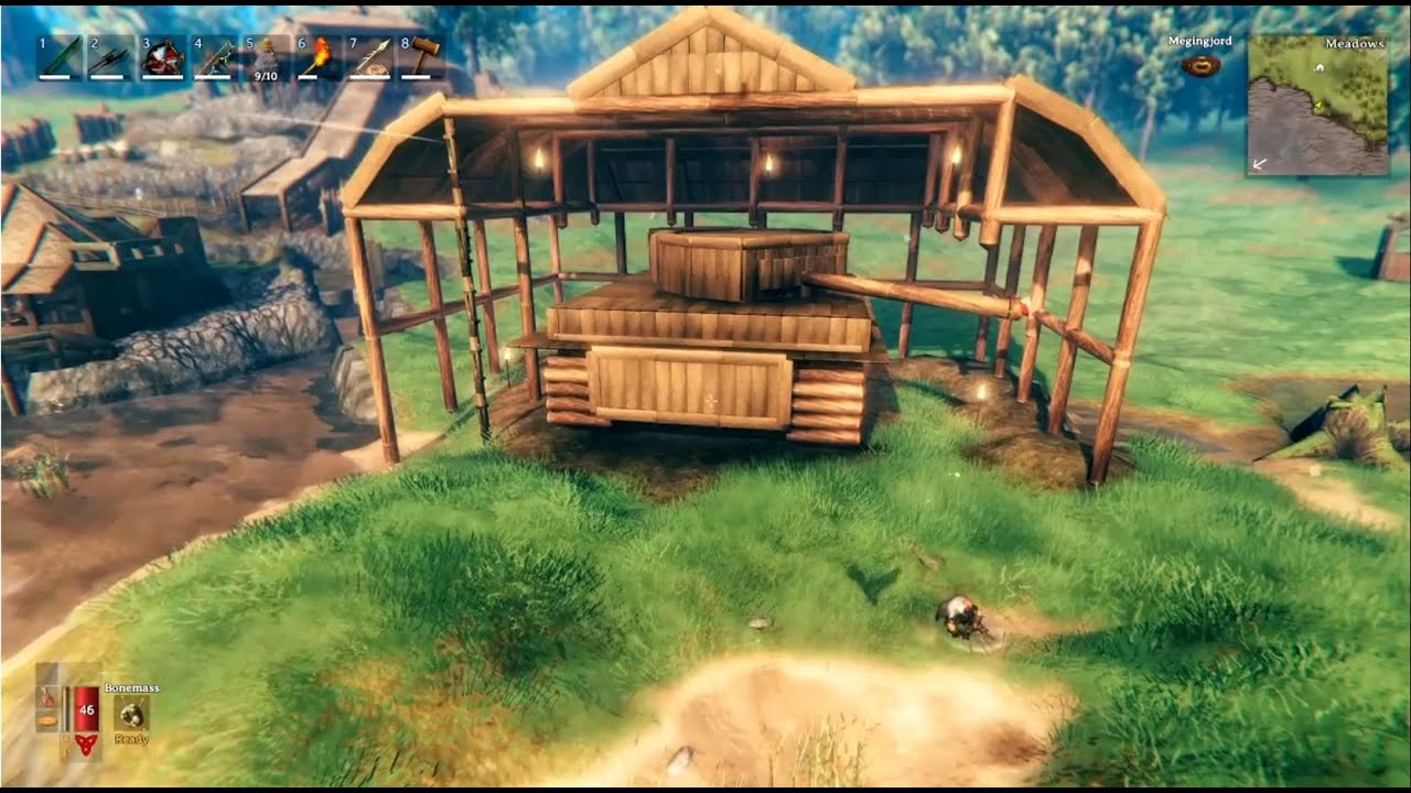 Valheim Building a Tank - YouTube
