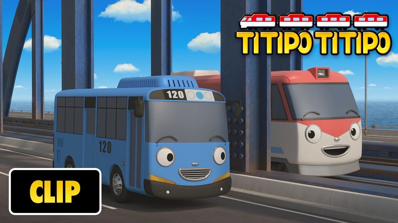 Tititpo Episode Clip #2 l Titipo finally meets our best friend Tayo ...