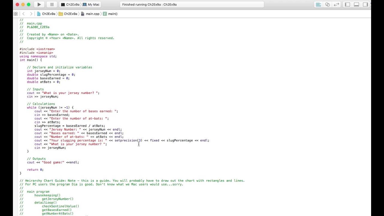 Programming Logic And Design 8th Edition Chapter 2 Exercise 9a Youtube