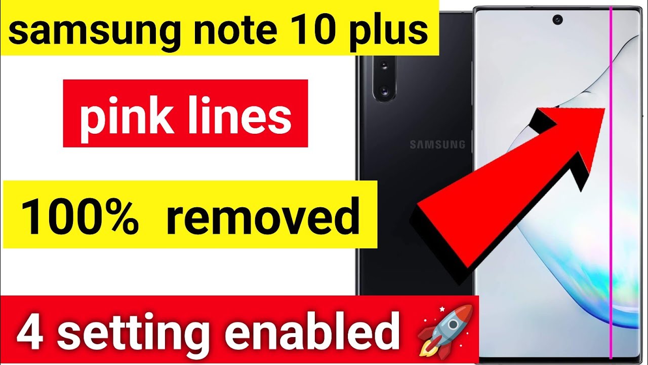 samsung note 10 plus pink line on screen/samsung note 10 pink line ...