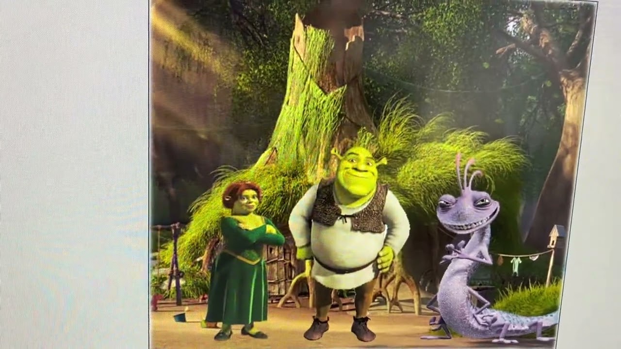 Randall pulls on Shrek’s ears and gets grounded - YouTube