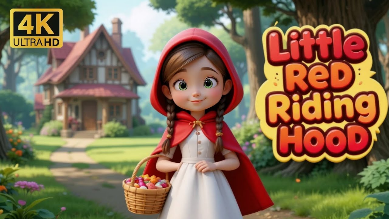 Little Red Riding Hood | 3D Animated Fairy Tale for Kids in 4K Ultra HD ...