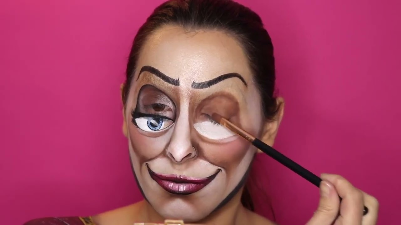 Makeup Artist Transforms Her Face Into a Children’s Movie Villain ...