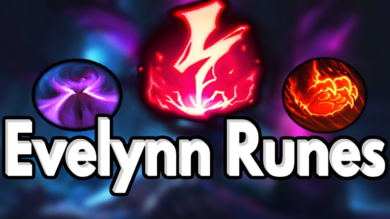 Evelynn Runes Season 10 - YouTube