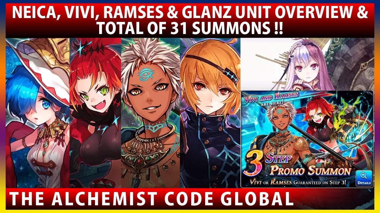 Neica Vivi Ramses Glanz Unit Overview & Total of 31 Summons! (The ...