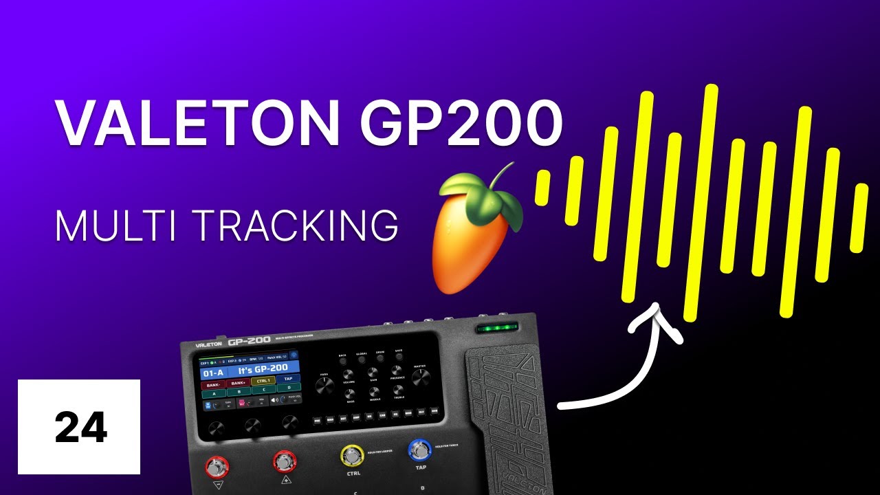 Mastering Multi-Tracking with The Valeton GP200 - USB Method - YouTube