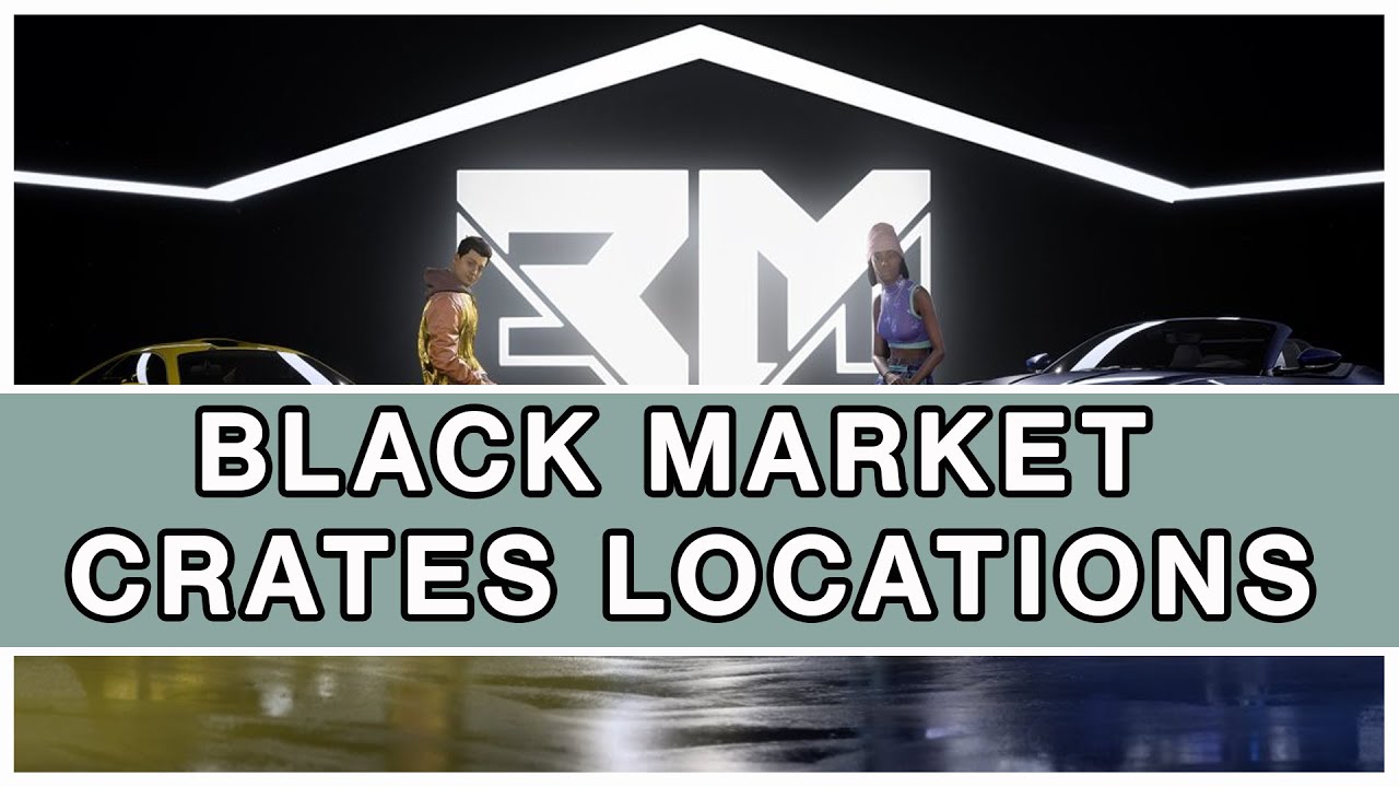 NFS Heat: Black Market Crate Locations (Containers Area) Guide - YouTube