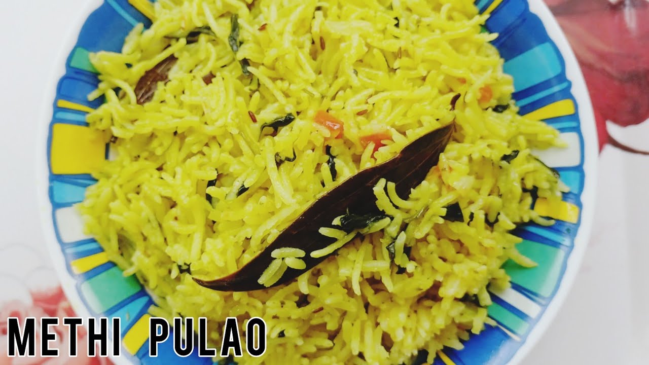 Methi pulao | methi pulao recipe in kannada | mentya bath - YouTube