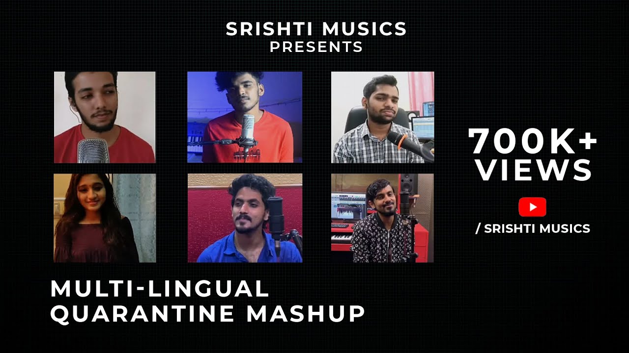 Multi-lingual Quarantine Mashup | 15 songs in one go | Arunima ...