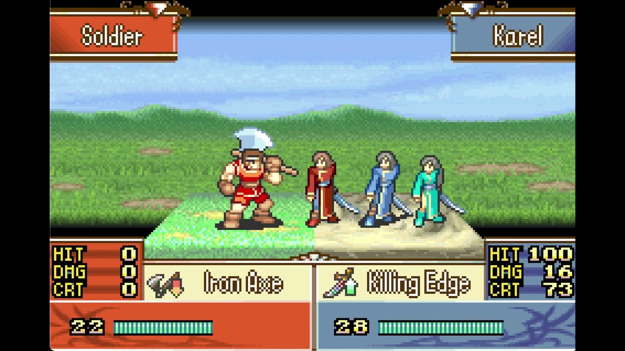 Fire Emblem Custom Triangle Attack Compilation - YouTube