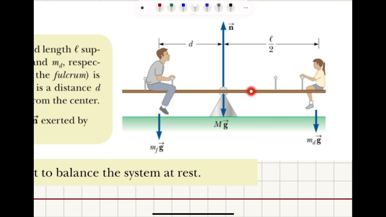 Week 1-2 Examples on Static Equilibrium - 1 - YouTube