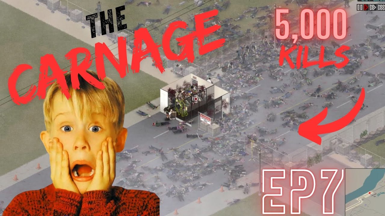 WE CLEARED THE MILITARY CHECKPOINT |Project Zomboid episode 7 - YouTube