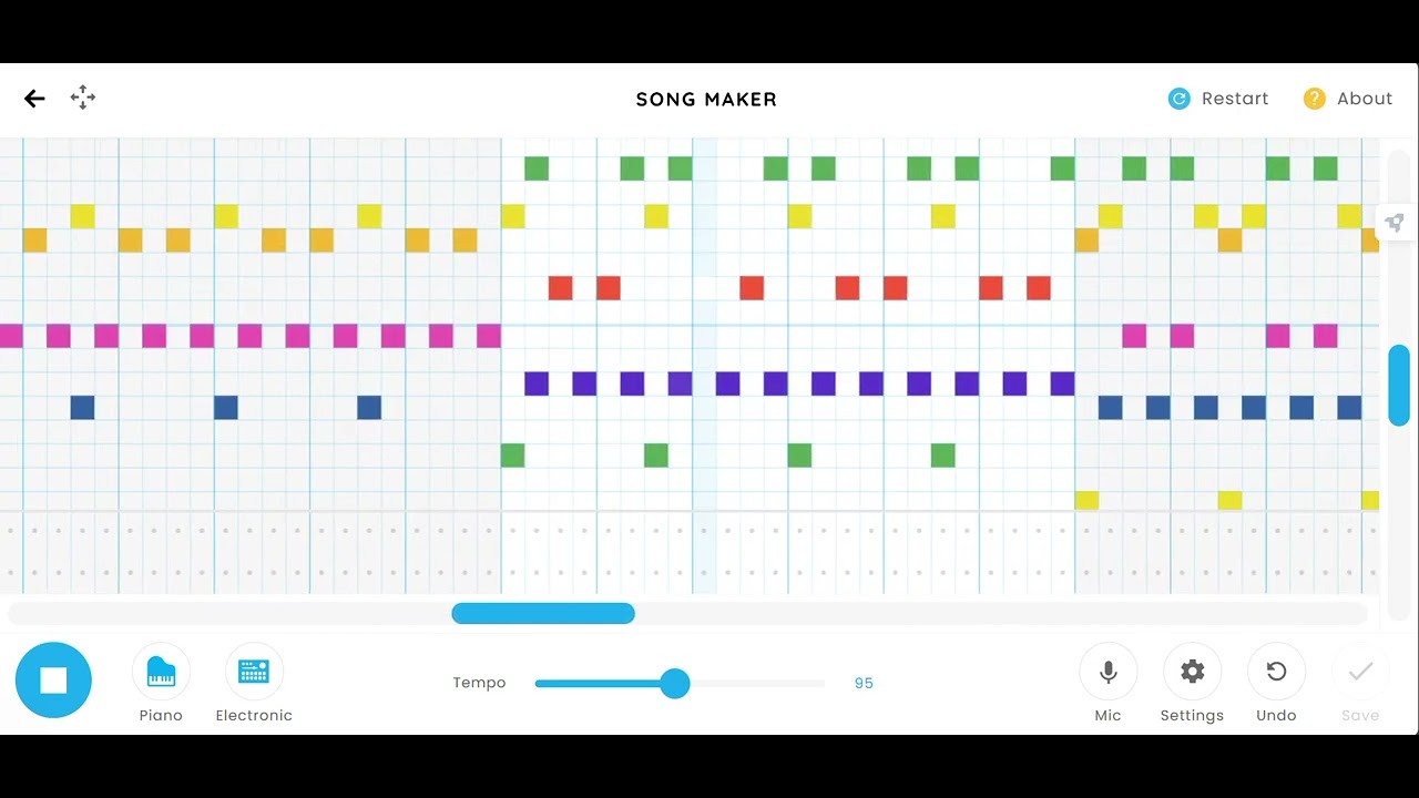 Playing JVKE's Golden Hour in Chrome Music Lab (2024) - YouTube