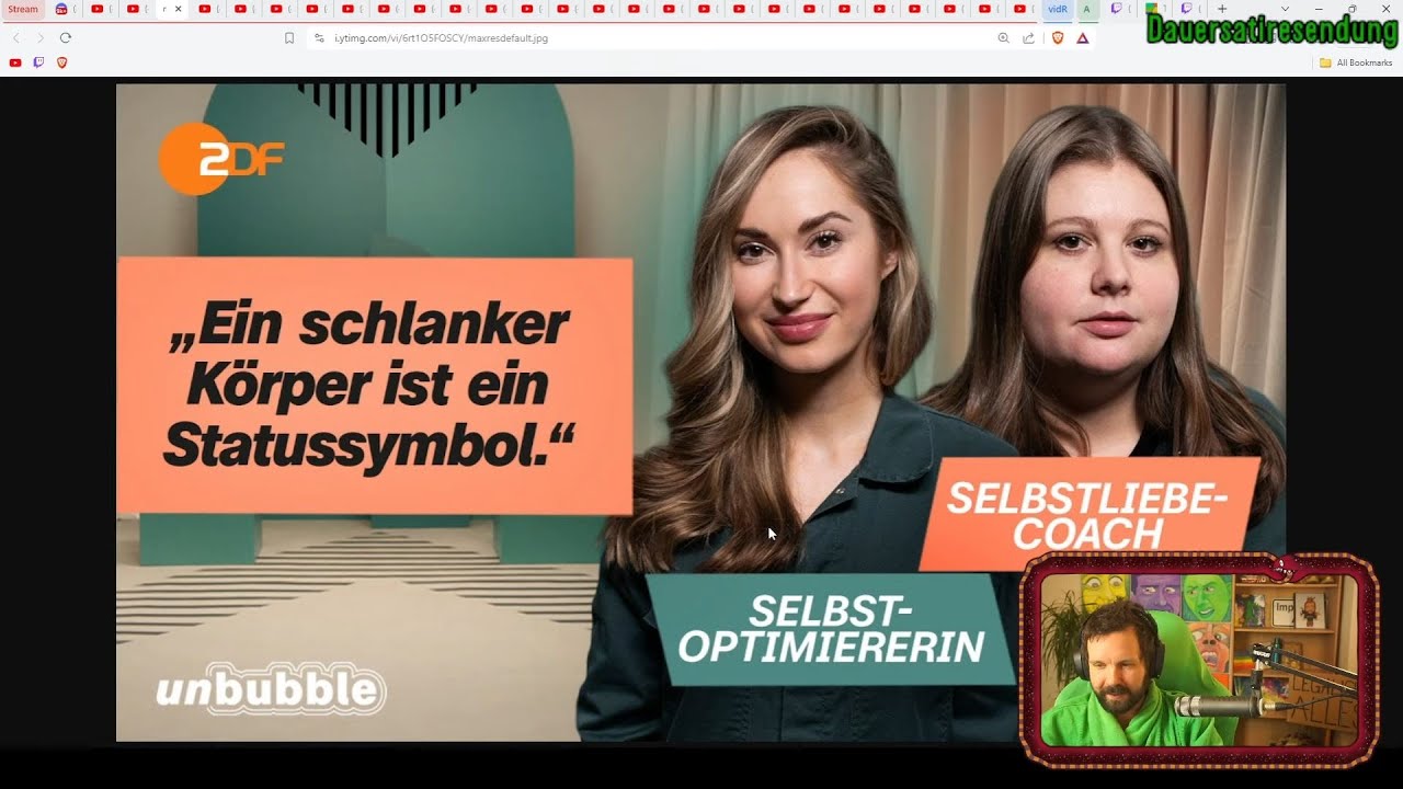 Fatshaming ist auch bei ZDF unbubble nicht ok! - YouTube
