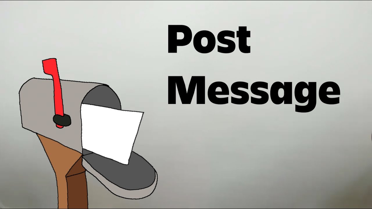 Post Message Pals - YouTube