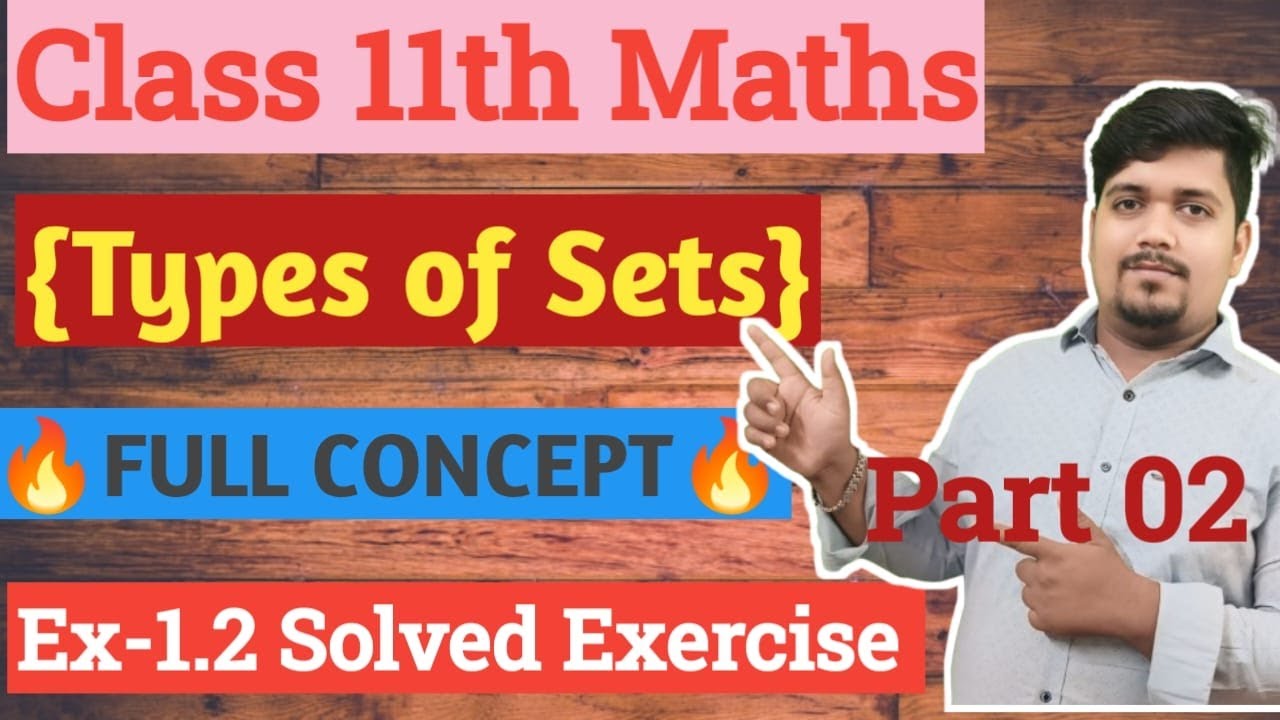 Sets Class 11 | Maths Chapter 1 Concept/Types/Questions/Solutions ...