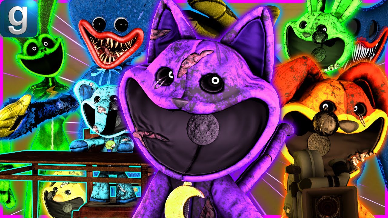 [Gmod Poppy Playtime] CatNaps Search For His Raccoon! (Season 1 episode ...