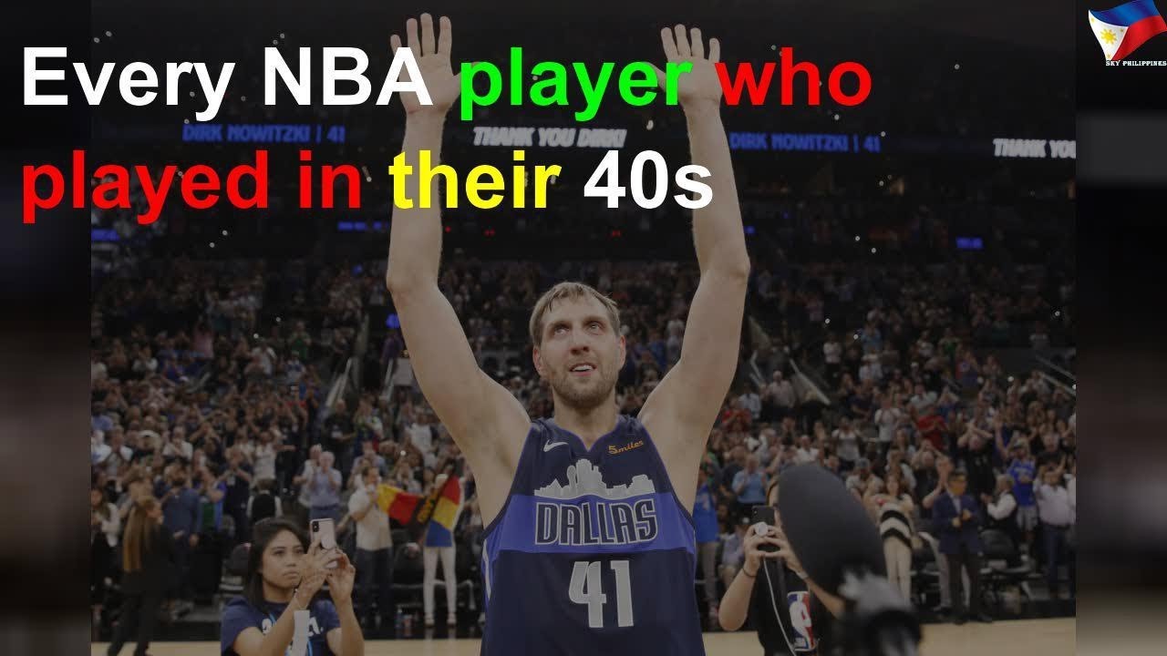 Every NBA player who played in their 40s - YouTube