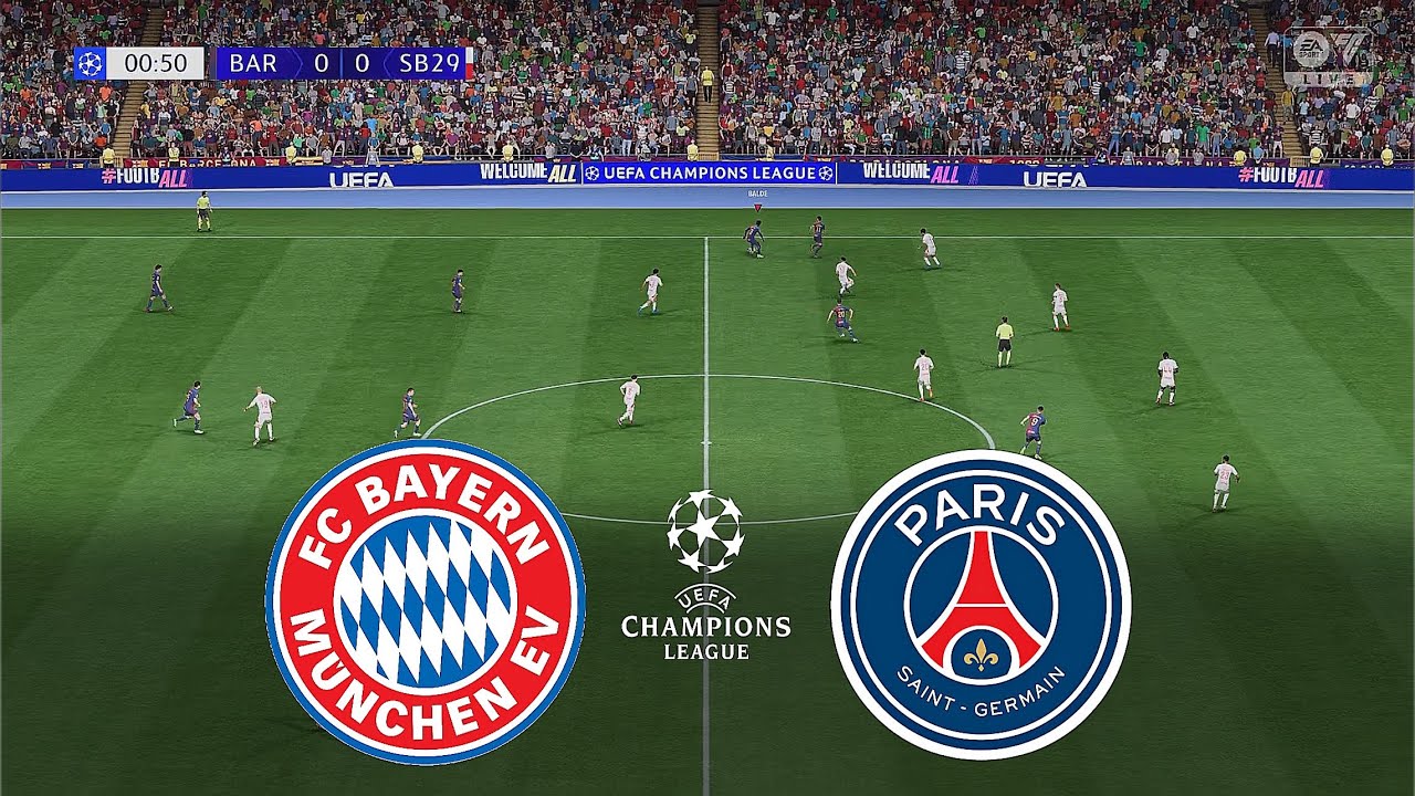 BAYERN MUNICH vs PARIS SAINT-GERMAIN / UEFA CHAMPIONS LEAGUE 2024/25 ...