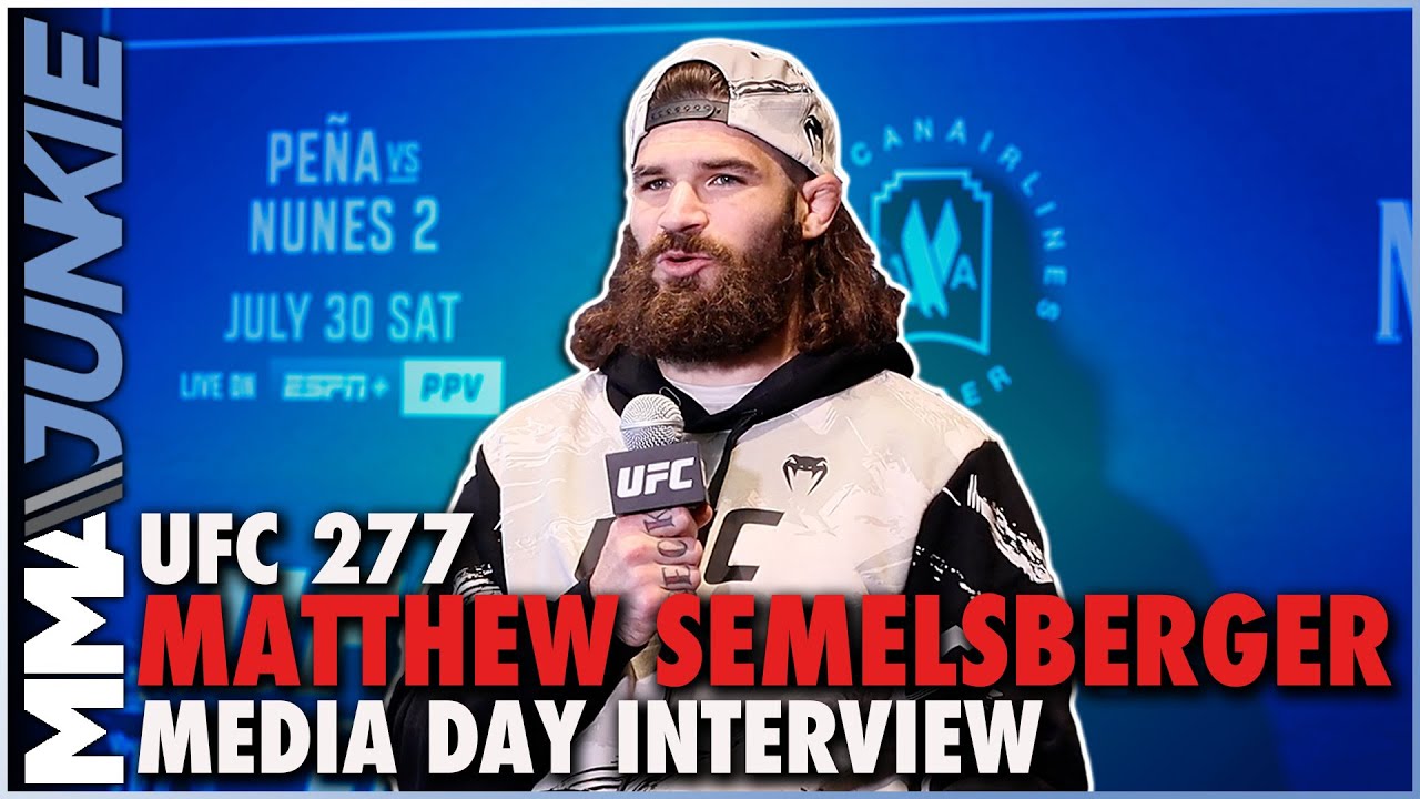 UFC 277: Matthew Semelsberger Ready For Another 15-Second KO – Or A ...