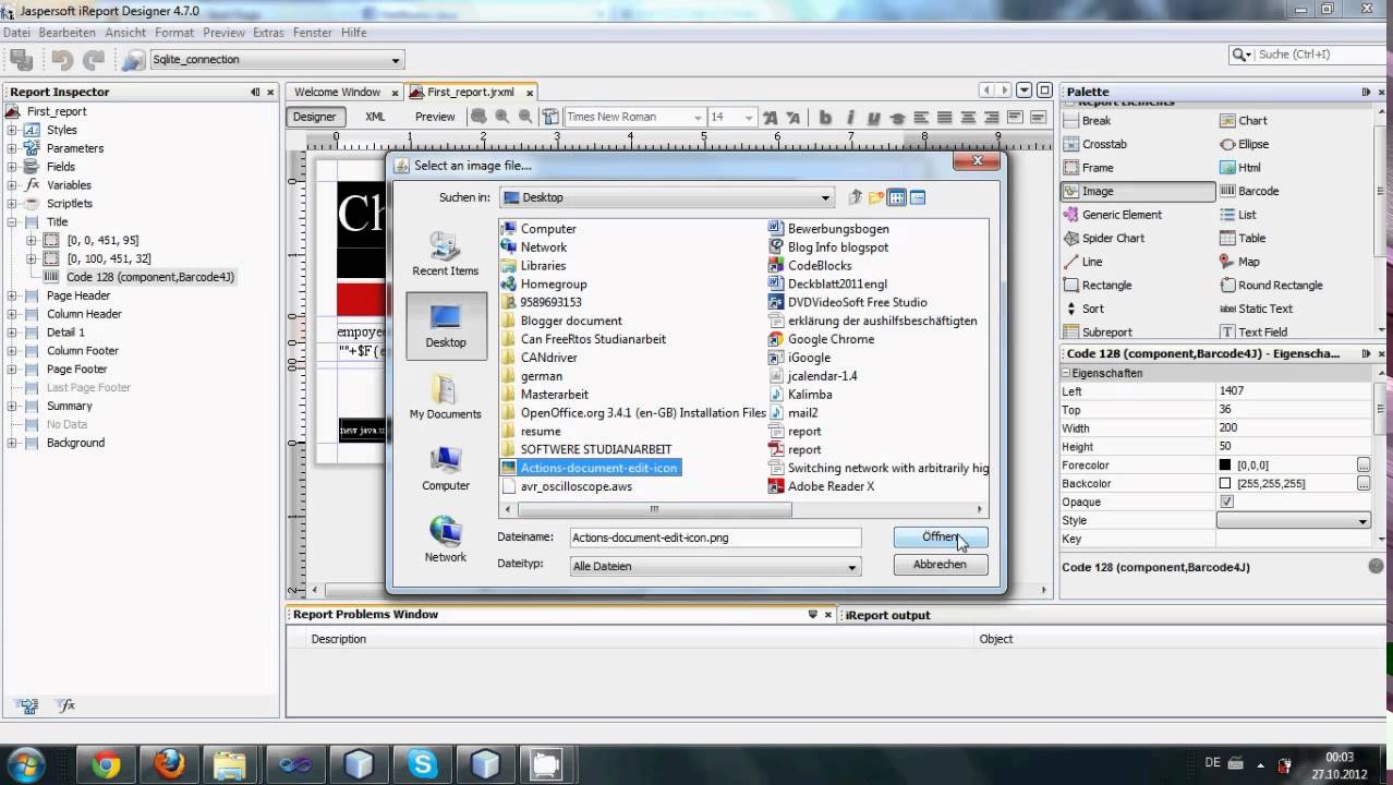Java prog#117 Reports Jasper iReports How to set custom Images Into the ...