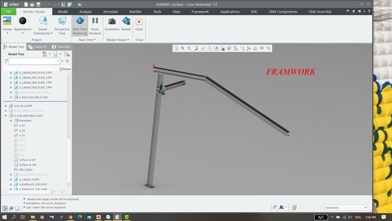[CREO TUẤN NGUYỄN] Creo Basic - Bài 45: Ứng dụng Framework trên Creo ...