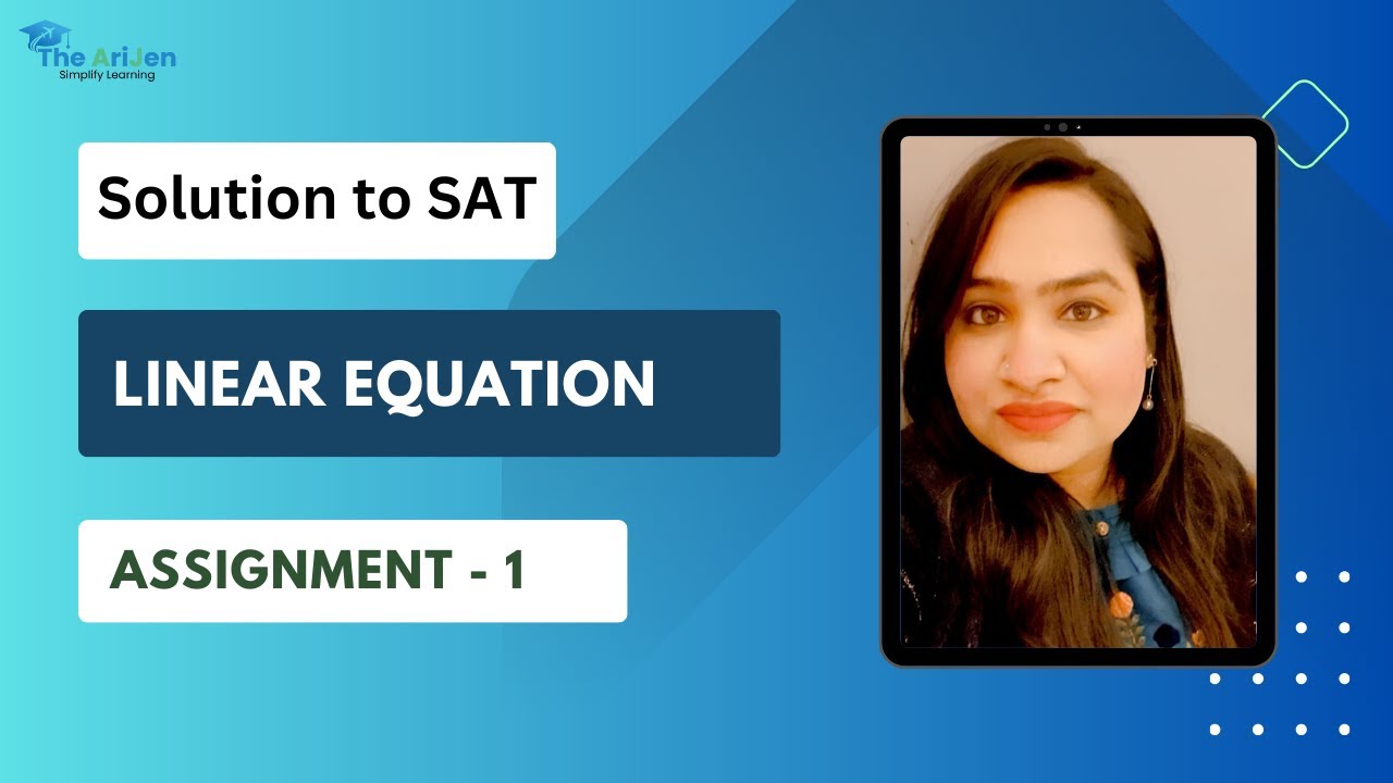 Linear Equation Assignment Solutions | Step-by-Step Guide | Boost Your ...