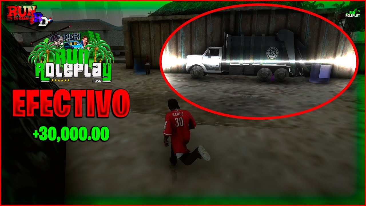 EL MEJOR TRABAJO DE RUN ROLEPLAY EN MTA MULTIPLAYER - MTA RP - YouTube