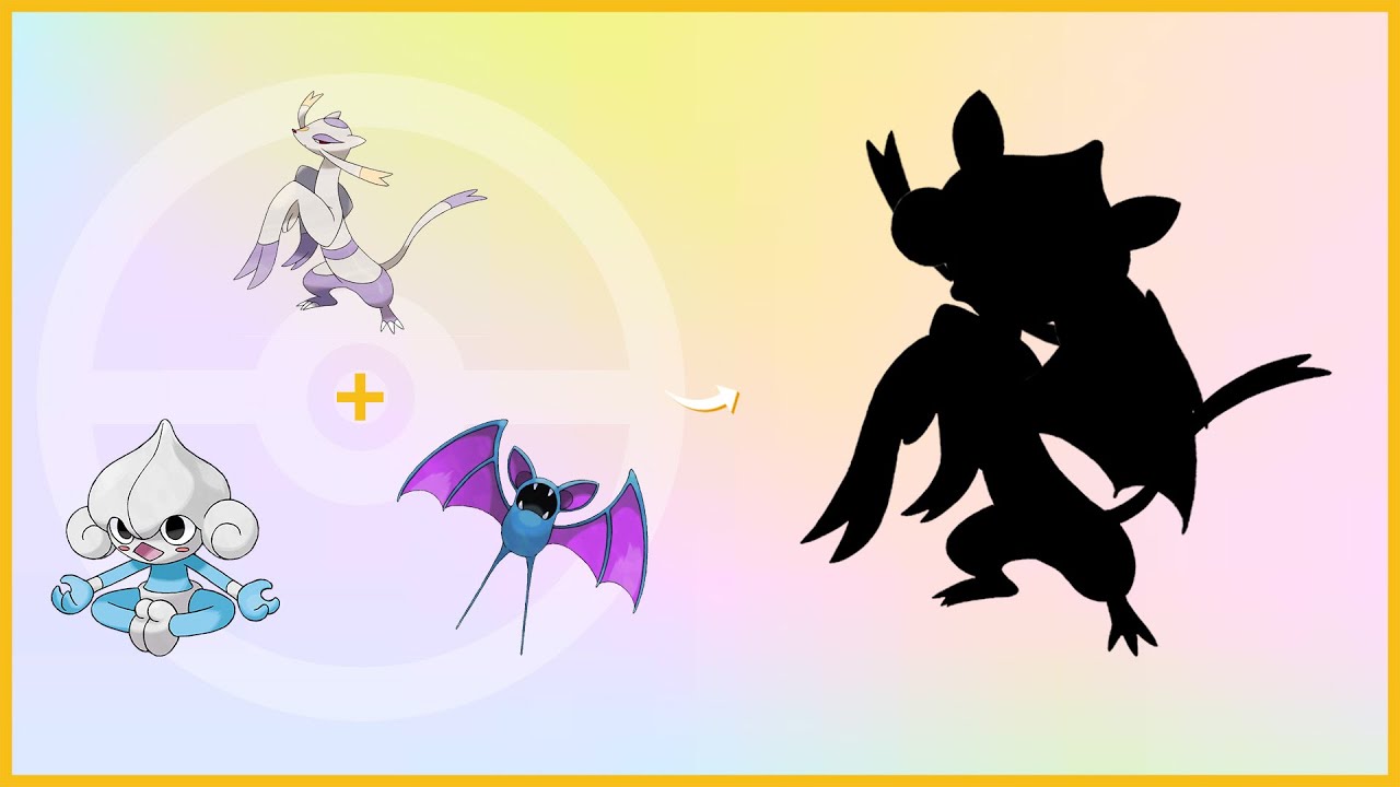 Pokemon Fusion | Mienshao + Meditite + Zubat - YouTube
