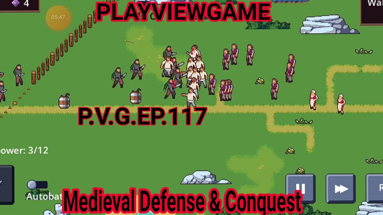 PlayViewGame EP.117 Medieval Defense & Conquest #games #เกมมือถือ ...