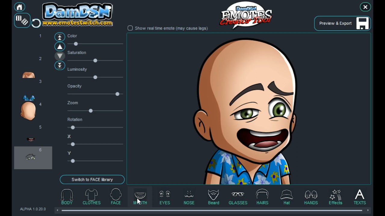 Emote creator tool - Alpha presentation - YouTube