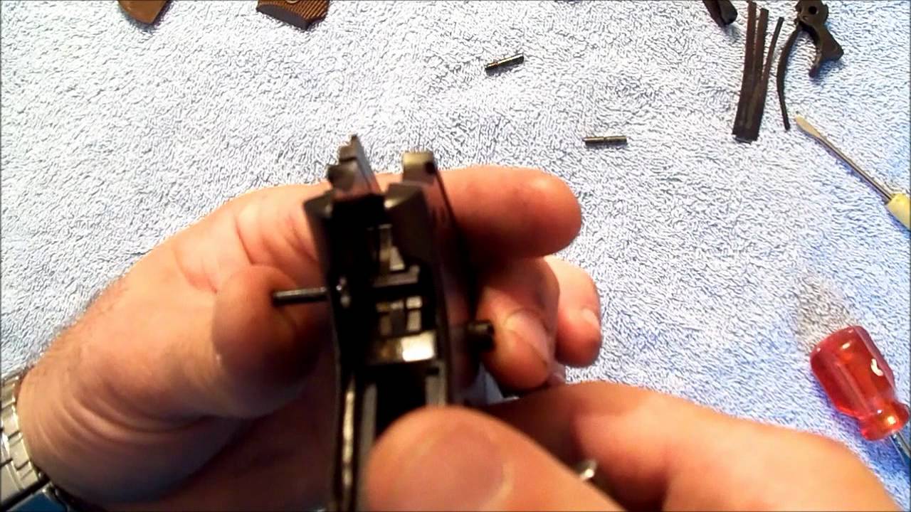 1911:Sear and Disconnetor up close - YouTube