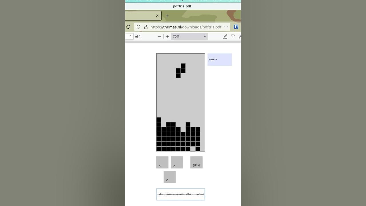 🎮 Jugando al Tetris en un PDF (con JavaScript) - YouTube