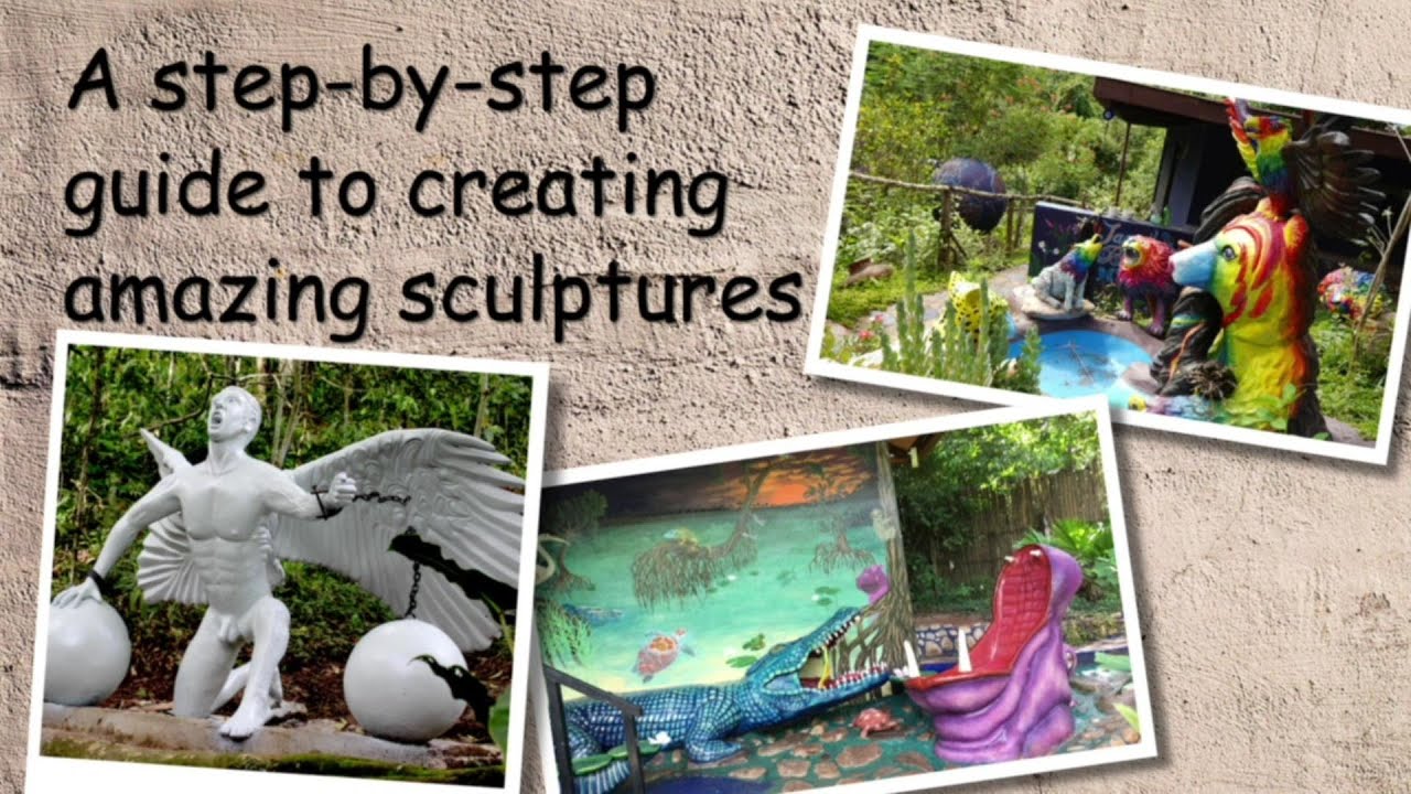 DIY Sculpting - How To Create The Coolest Outdoor Patio Ever! - YouTube