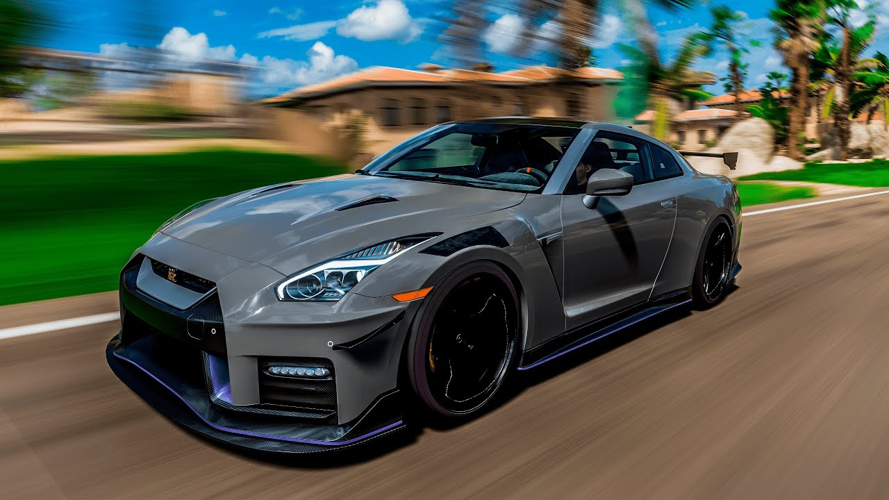 600HP Nissan GT-R (R35) 2020 - Forza Horizon 5 | Thrustmaster TX ...