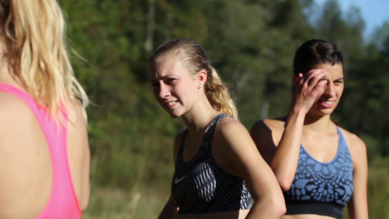 Campbell Cross Country Workout Wednesday - YouTube
