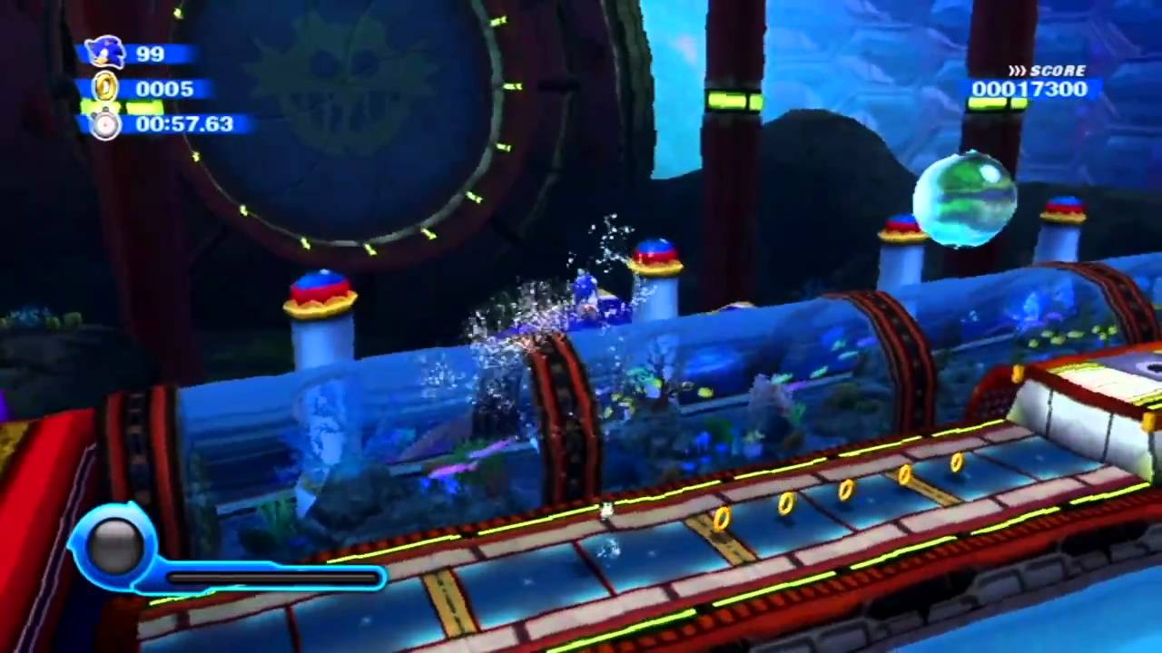 Sonic Colours | Aquarium Park | Boss HD (All Wisps) - YouTube